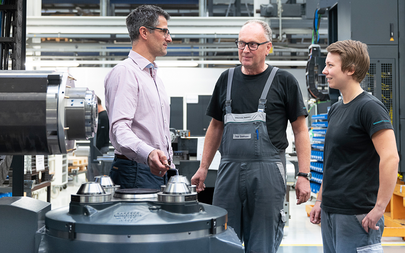 Technical buyer at DMG MORI