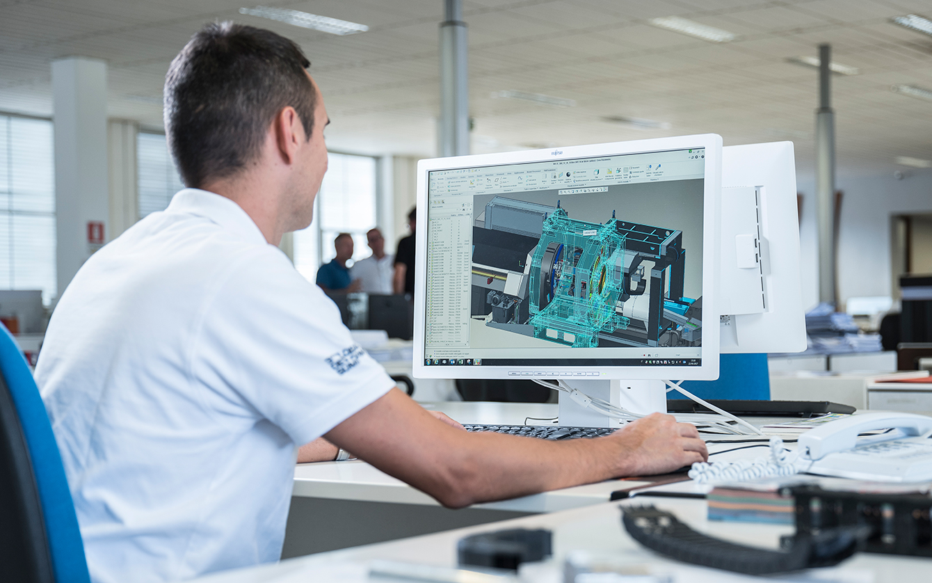 Technical product designer training at DMG MORI