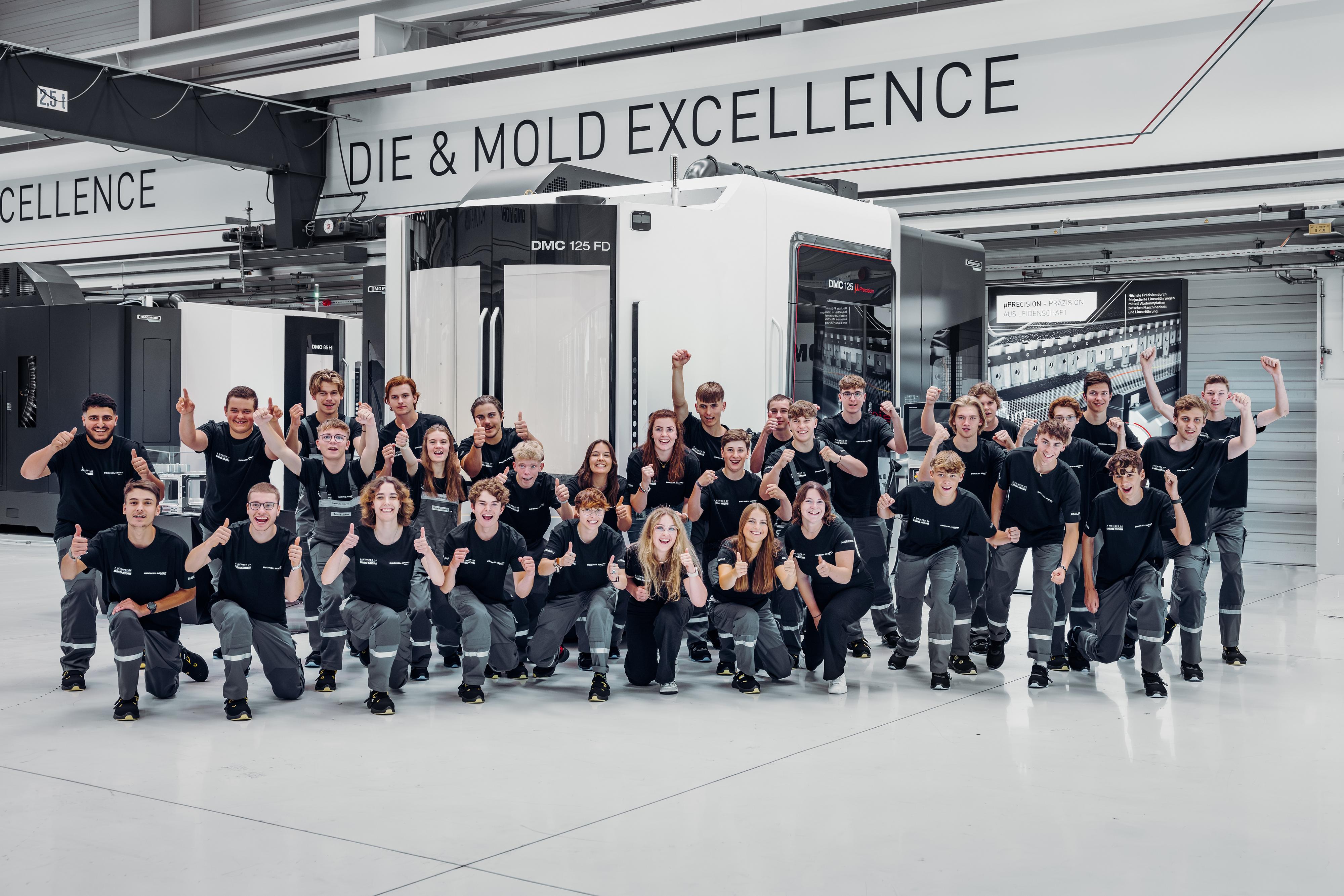 Start of training at our German DMG MORI locations